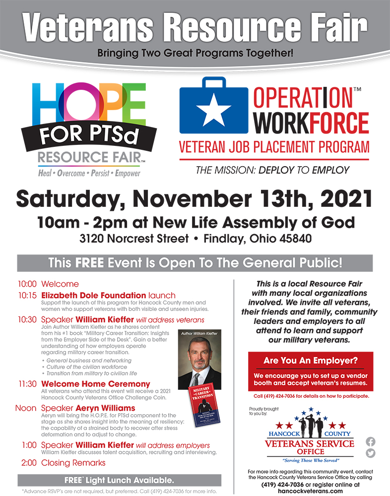 Veterans Resource Fair - Hancock Veterans